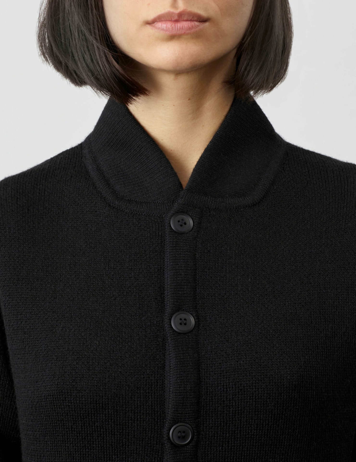 »Quasar« Women's Bomber Cardigan Black by REH (GERMANY)