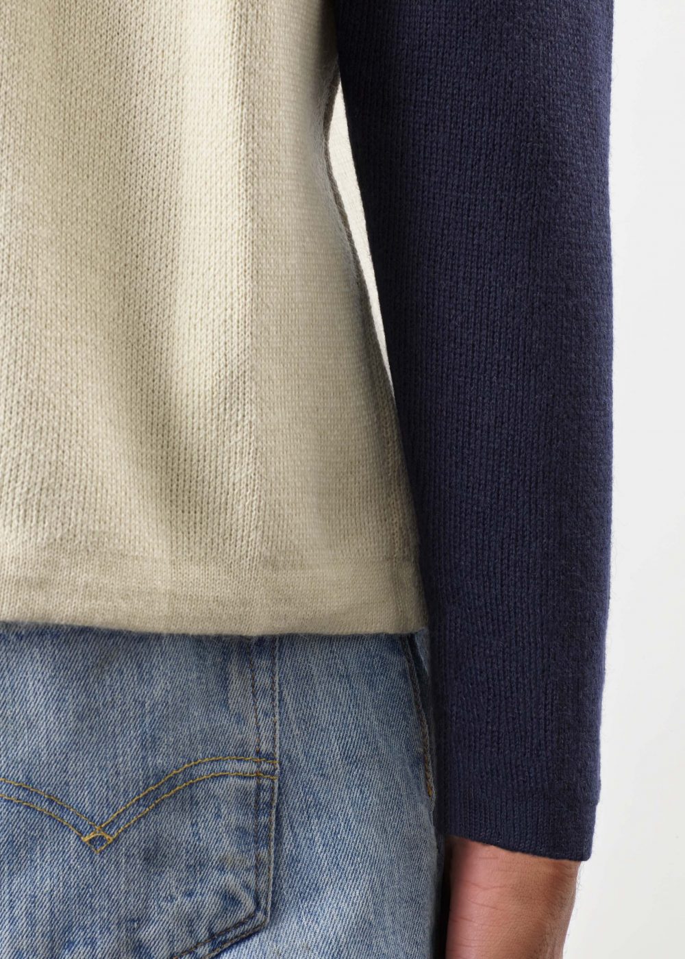 Men's »Baseball Navy« Sweater Alpaca by REH (Germany)