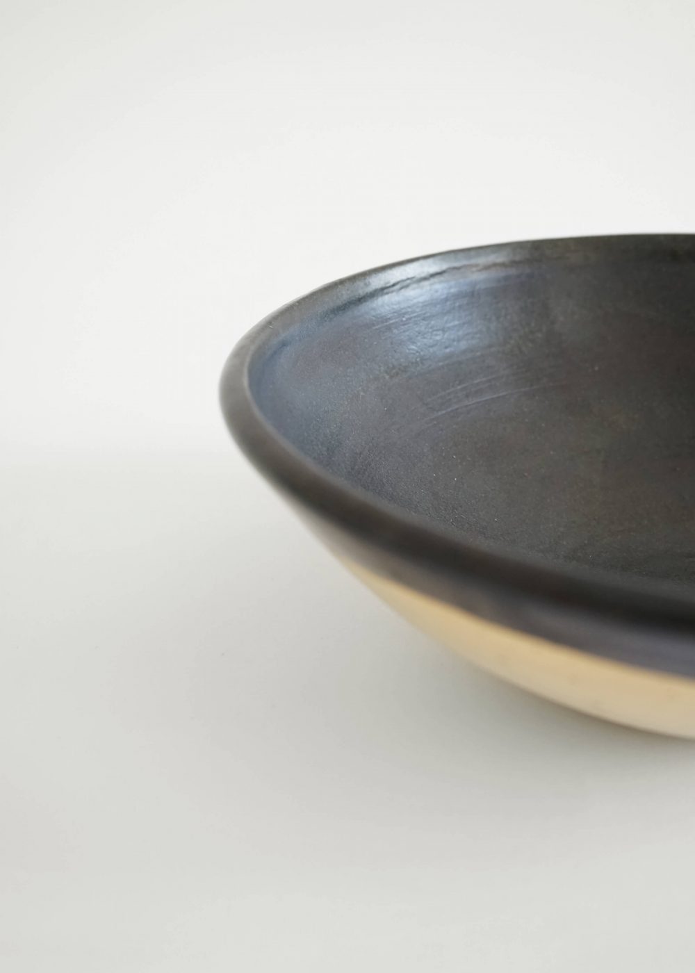 Conical »Baba« Stoneware Bowl Black Matt by REH (GERMANY)