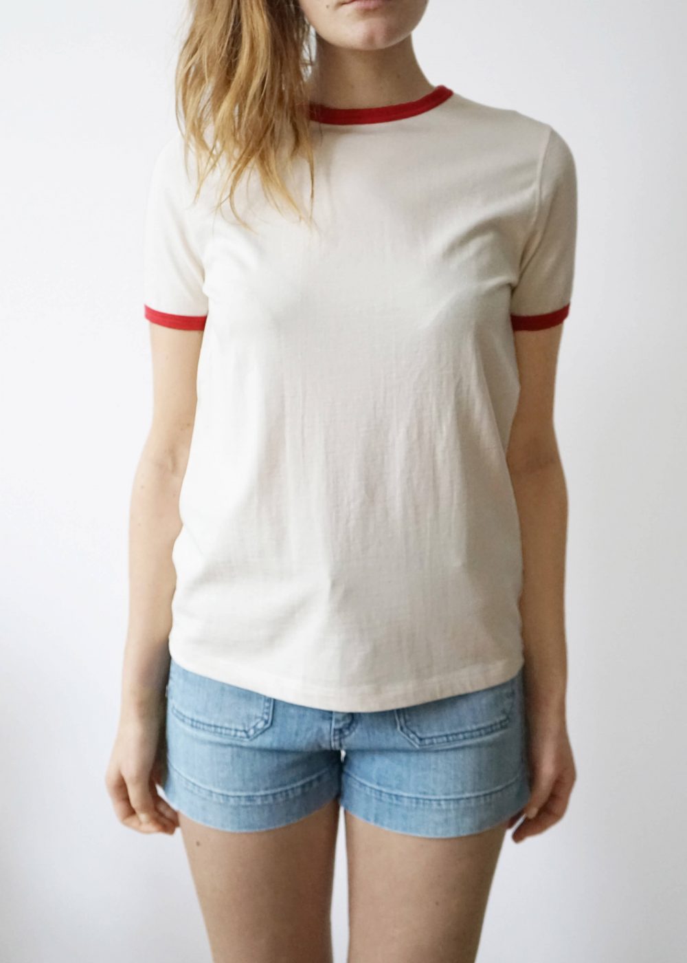 Durable 70s Ringer T-shirt by R.EH made in Germany