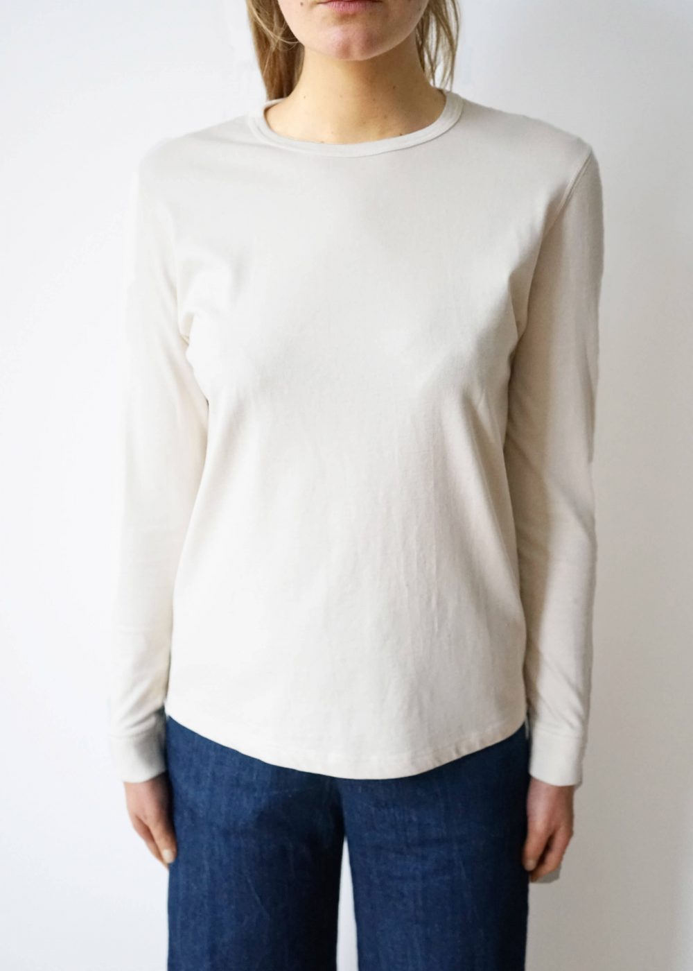 Durable Longsleeve made of Custom-Knitted Organic Cotton in Germany